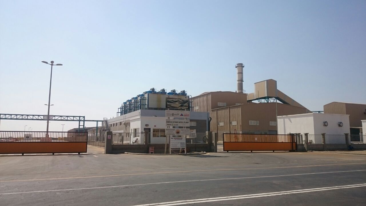 Yanbu Rockwool Factory – الشاملة المعمارية للمقاولات